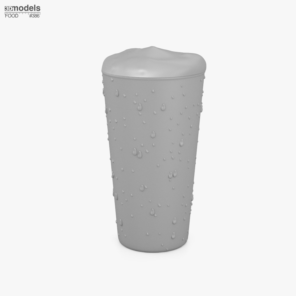 Dos Equis Glass 3D model - Download Bottles, Cans on 3DModels.org