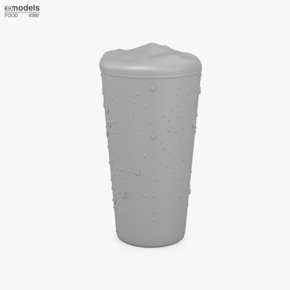 Dos Equis Glass 3D model - Download Bottles, Cans on 3DModels.org