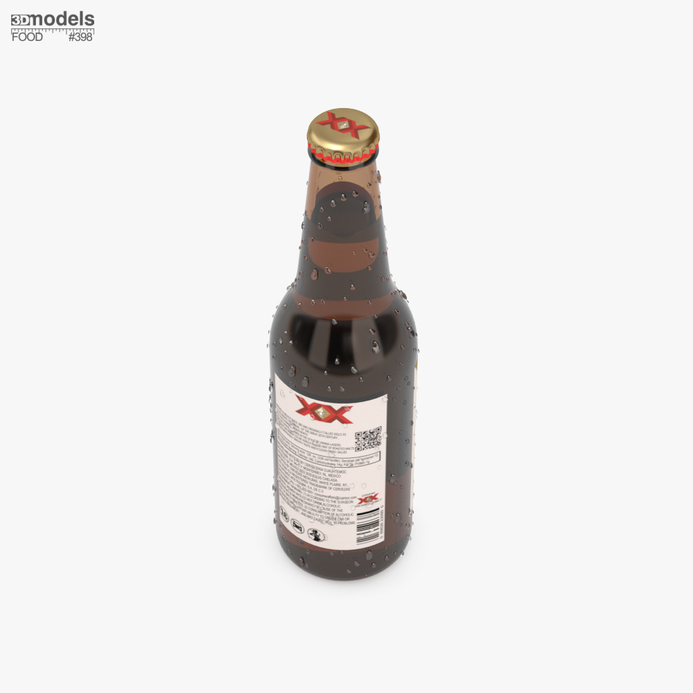 Dos Equis Ambar Especial 330ml 3D model - Download Bottles, Cans on ...