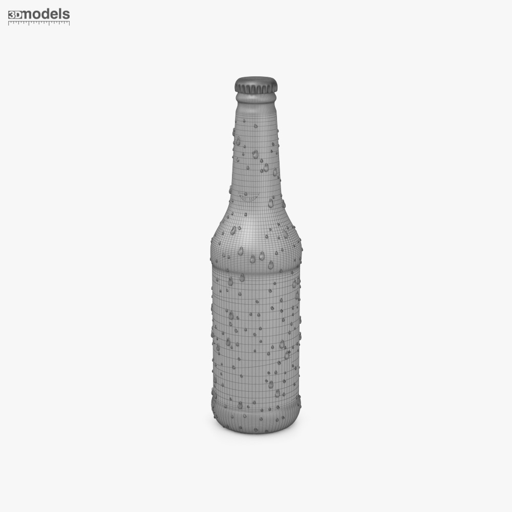 Pilsner Urquell Beer Bottle 330ml 3D model - Download Bottles, Cans on ...