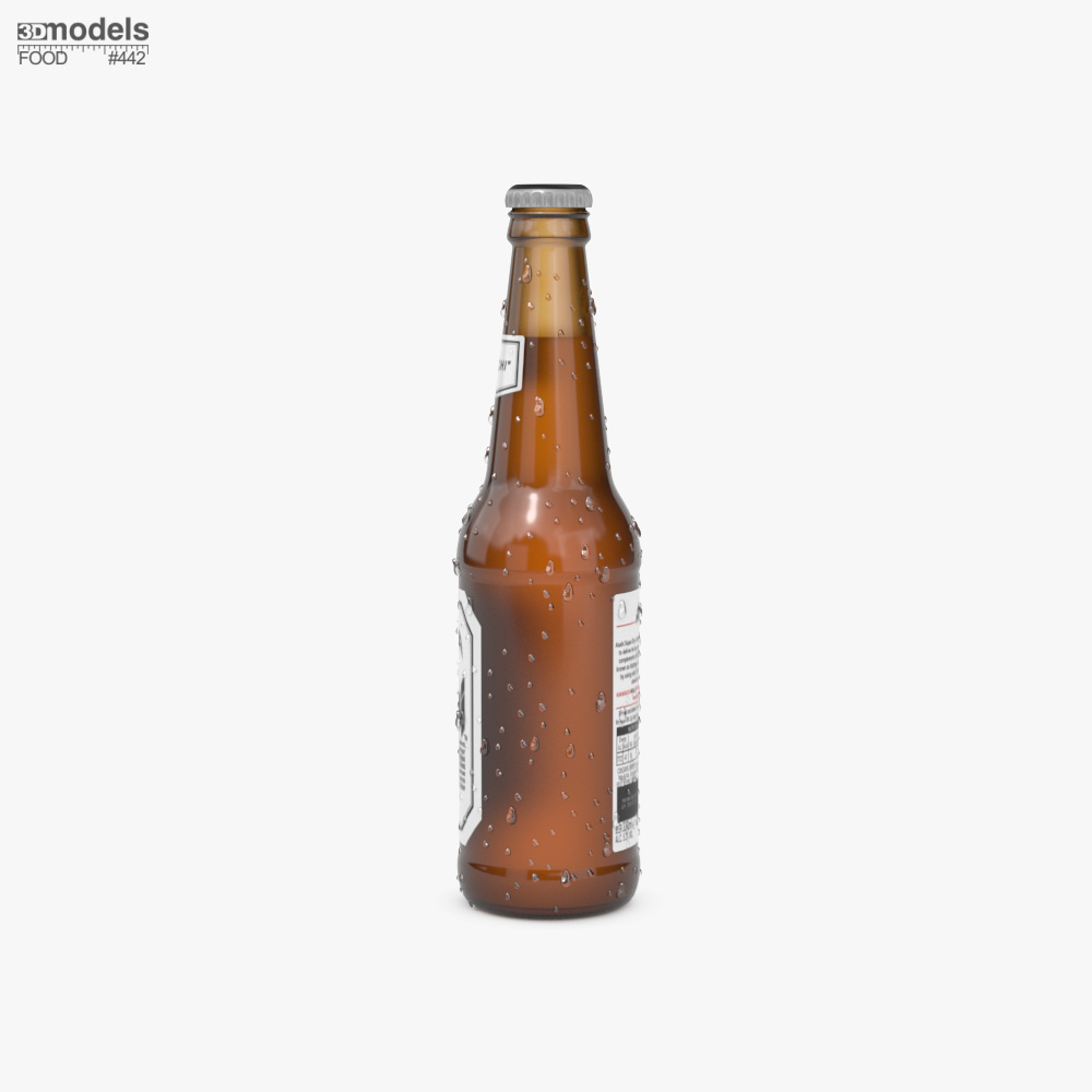 Asahi Super Dry Beer Bottle 330ml 3D model - Download Bottles, Cans on ...