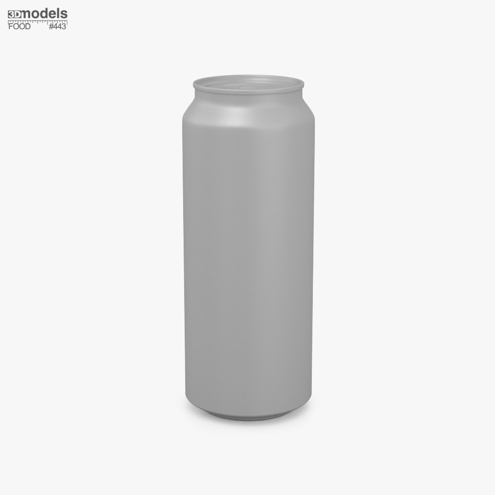 Asahi Super Dry Beer Can 500ml 3D model - Download Bottles, Cans on ...