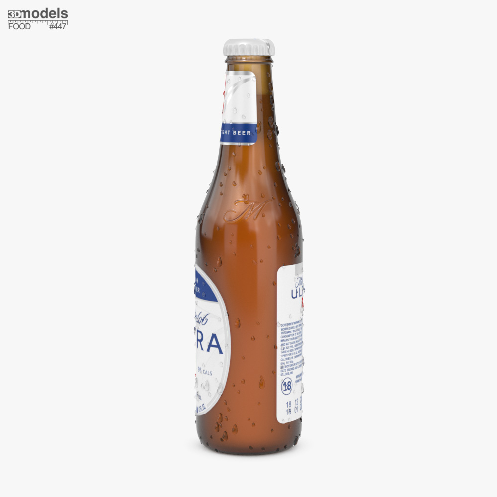 Botella de Cerveza Michelob Ultra Modelo 3D - Descargar Botellas, Latas ...