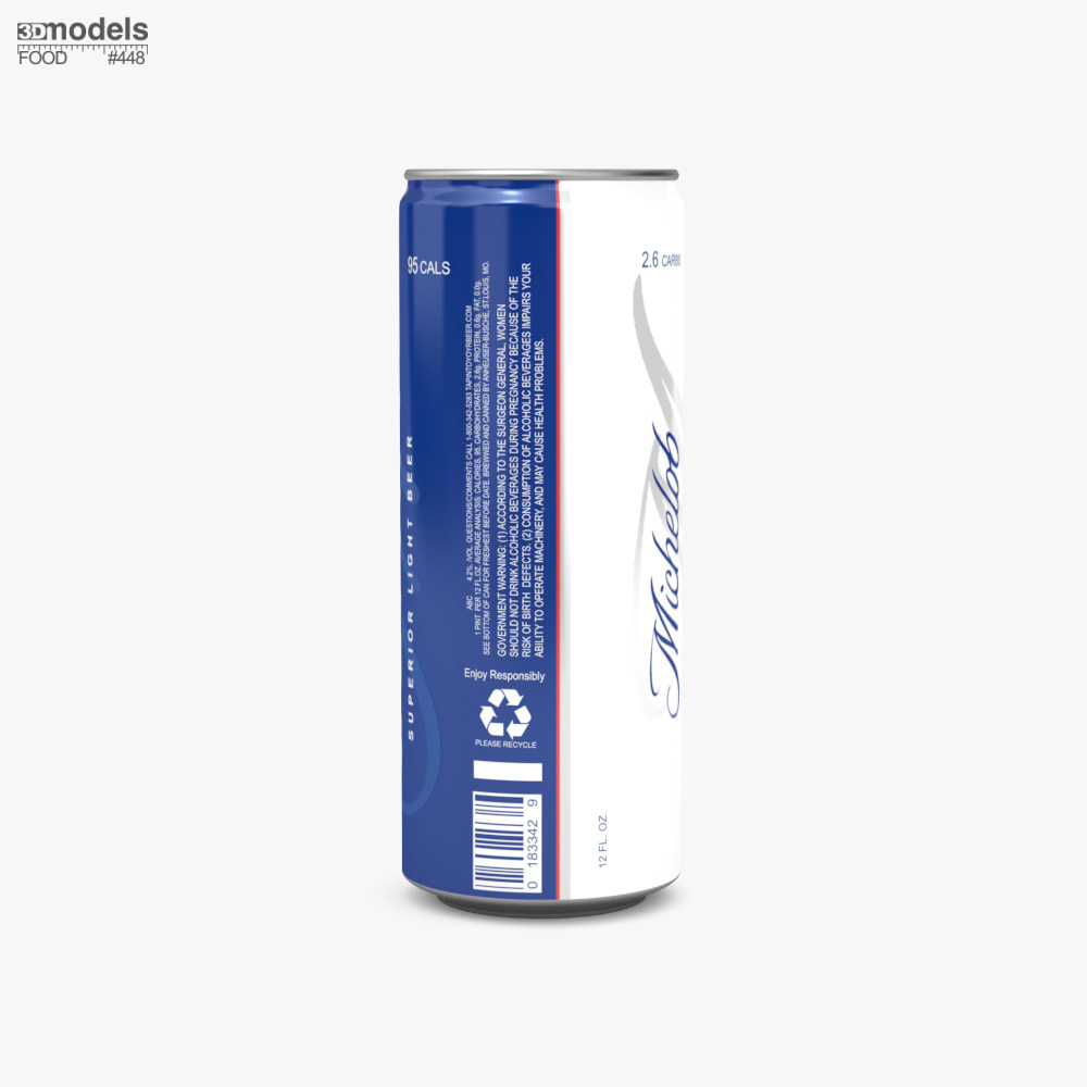 Lata de Cerveza Michelob Ultra Modelo 3D - Descargar Botellas, Latas on ...