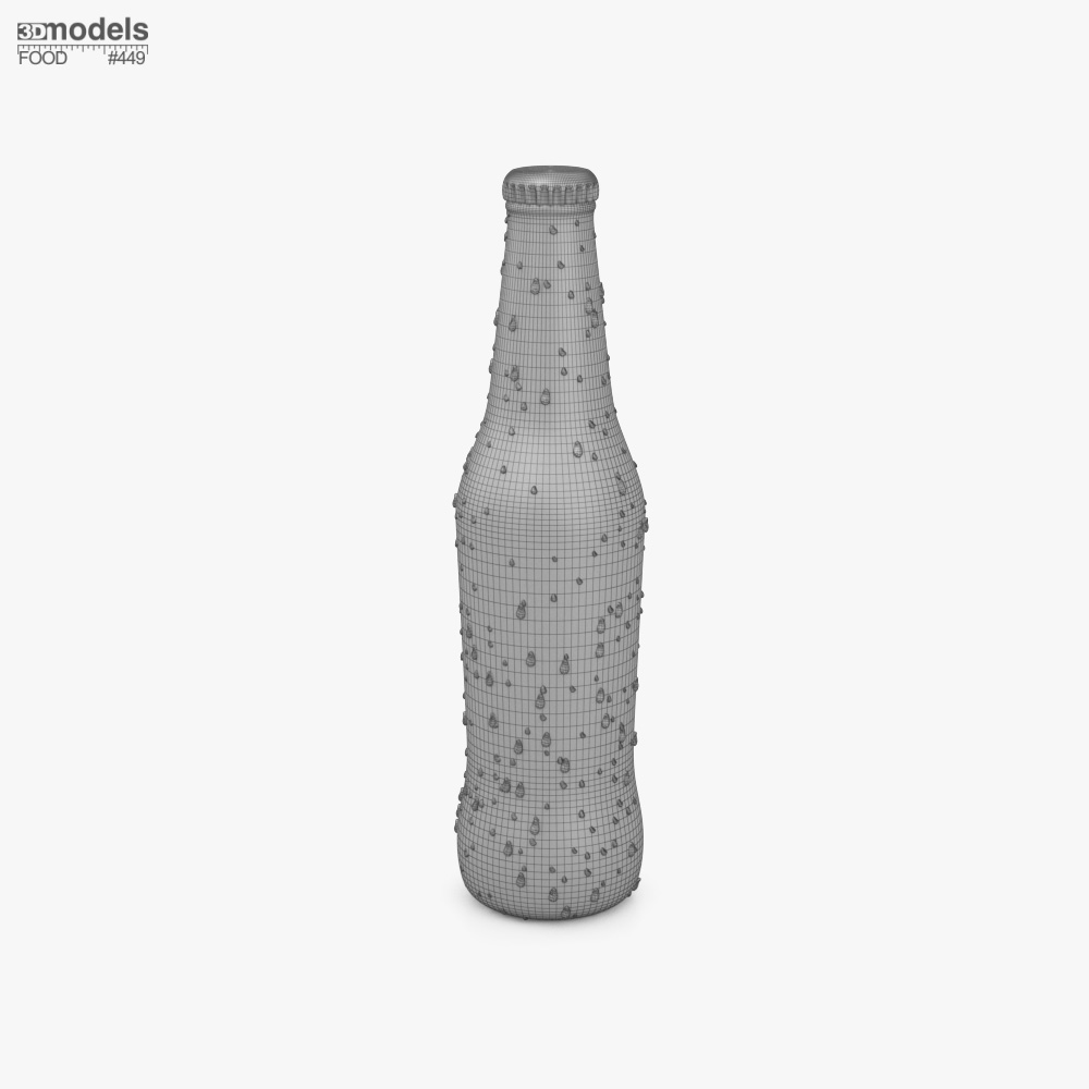 Peroni Nastro Azzurro Beer 2025 Bottle 330ml 3D model - Download ...