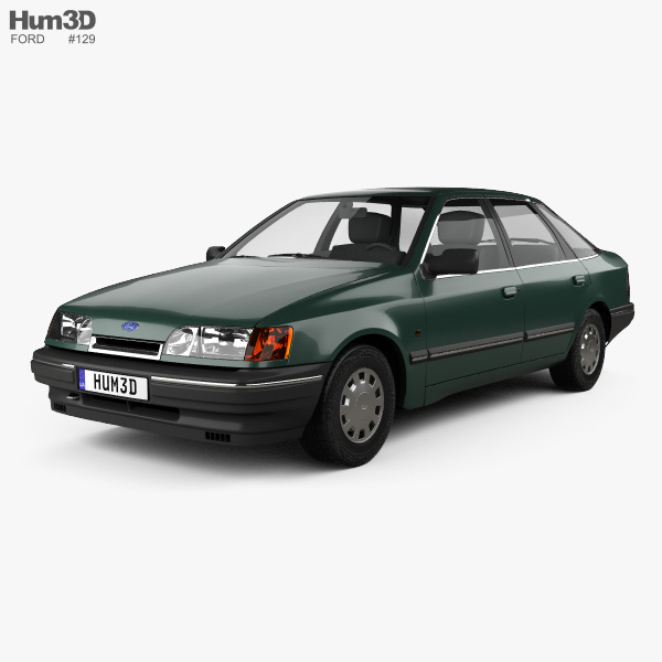 Ford Scorpio 3D模型 下载 - 3DModels.org