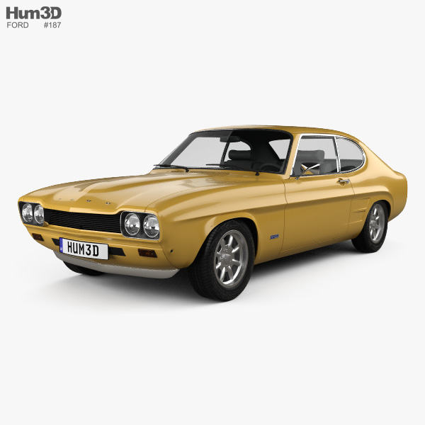 Ford Capri Modelos 3D Baixar - 3DModels.org