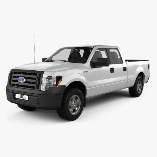 Ford f-150 super cab xl 3Dモデル ダウンロード - 3DModels.org