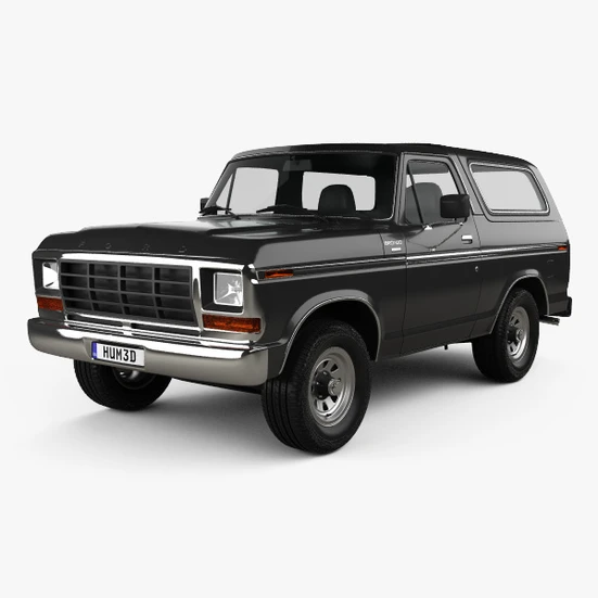 Ford Bronco 3D Models Download - 3DModels.org