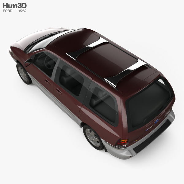 Ford Windstar 2000 3D 모델 - 다운로드 Van on 3DModels.org