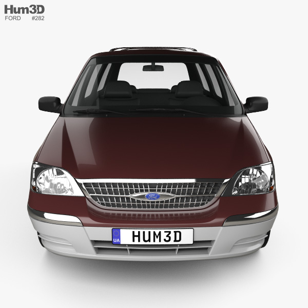 Ford Windstar 2000 3D 모델 - 다운로드 Van on 3DModels.org