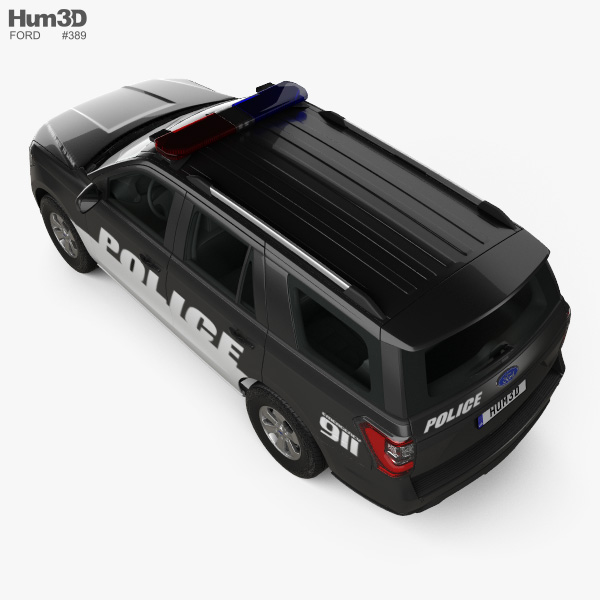 Ford Expedition Поліція 2020 3D модель - Скачати Crossover SUV на ...