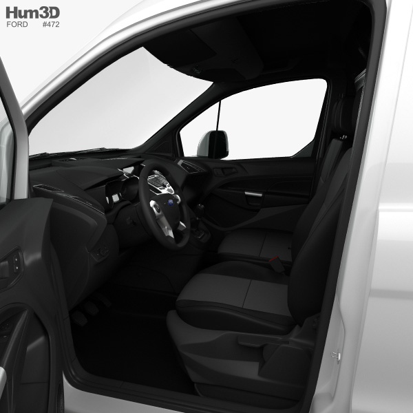 Ford Transit Connect LWB com interior 2016 Modelo 3D - Baixar Van no ...
