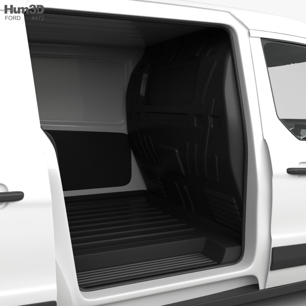 Ford Transit Connect LWB com interior 2016 Modelo 3D - Baixar Van no ...