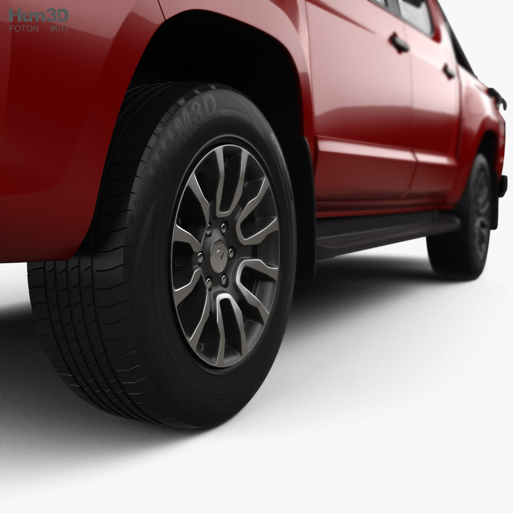 Foton Tunland G7 2025 3D model - Download Pickup on 3DModels.org