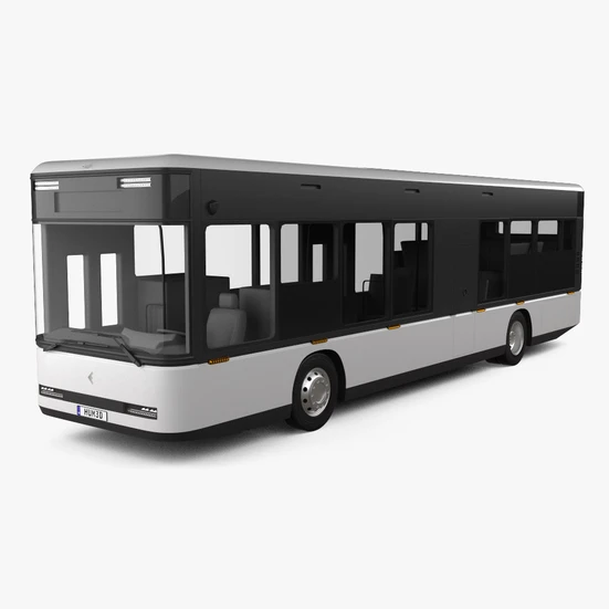 Electric bus 3D Models Download - 3DModels.org