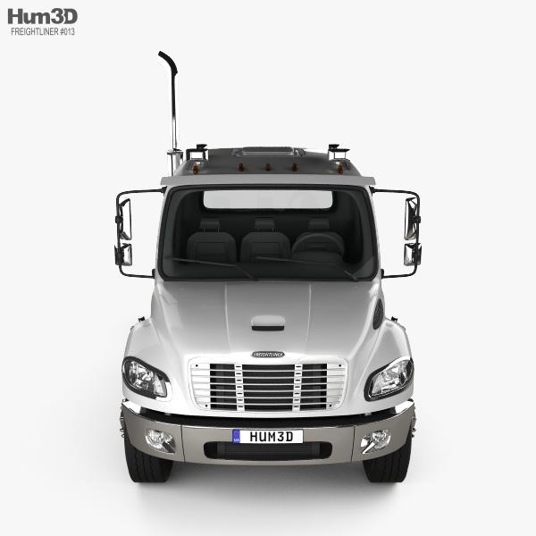 Freightliner M2 Extended Cab Chassis Truck 2017 3D model - Download ...