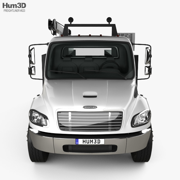 Freightliner M2 106 Utility Truck 2017 3D model - Download Truck on ...