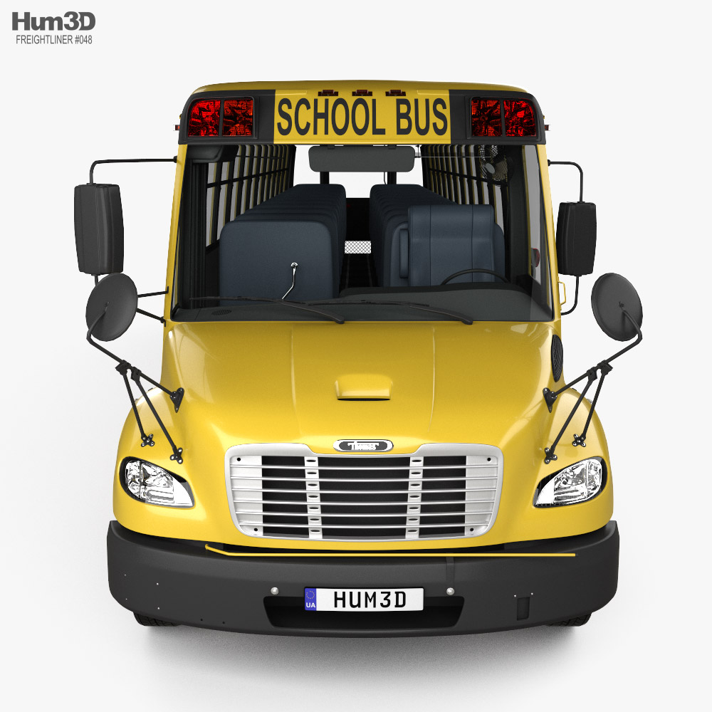 Freightliner M2 106 Thomas Saf-T-Liner C2 School Bus with HQ interior ...