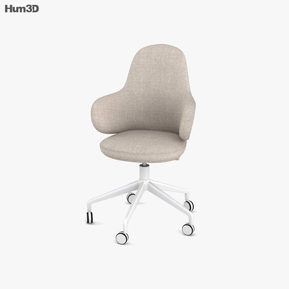 Alki Lan Office chair 3D model - Download Armchair on 3DModels.org