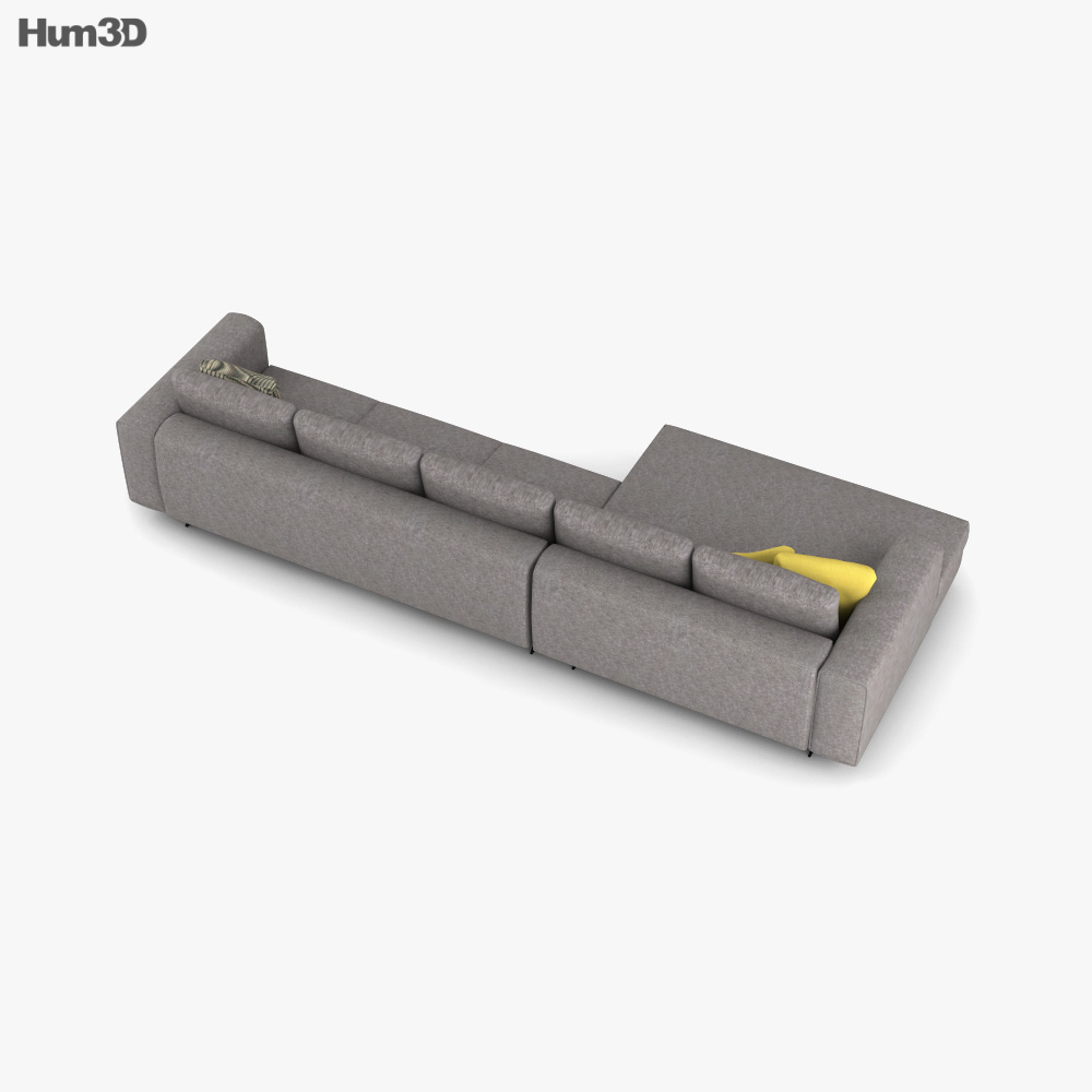 Arflex Lee Sofa 3D model - Download Sofa on 3DModels.org