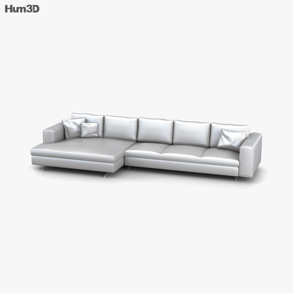 Arflex Lee Sofa 3D model - Download Sofa on 3DModels.org