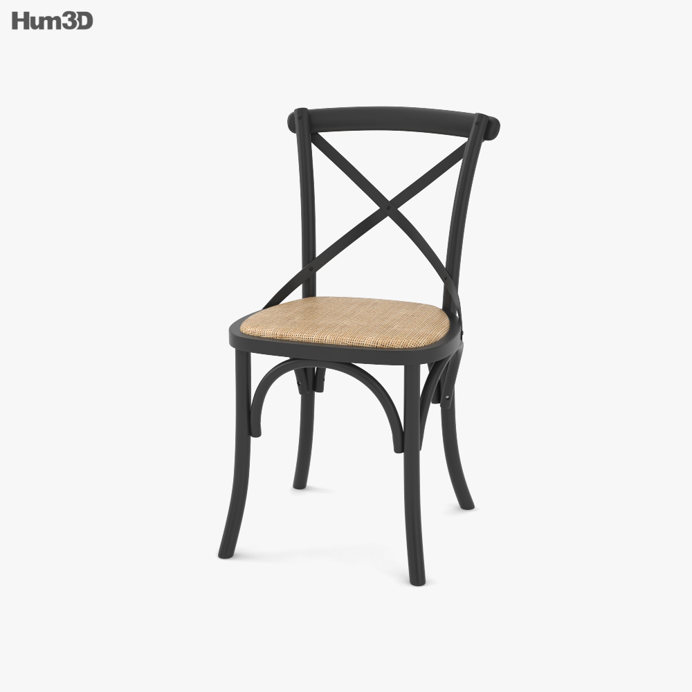Arhaus Cadence Dining chair 3D model - Download Chair on 3DModels.org