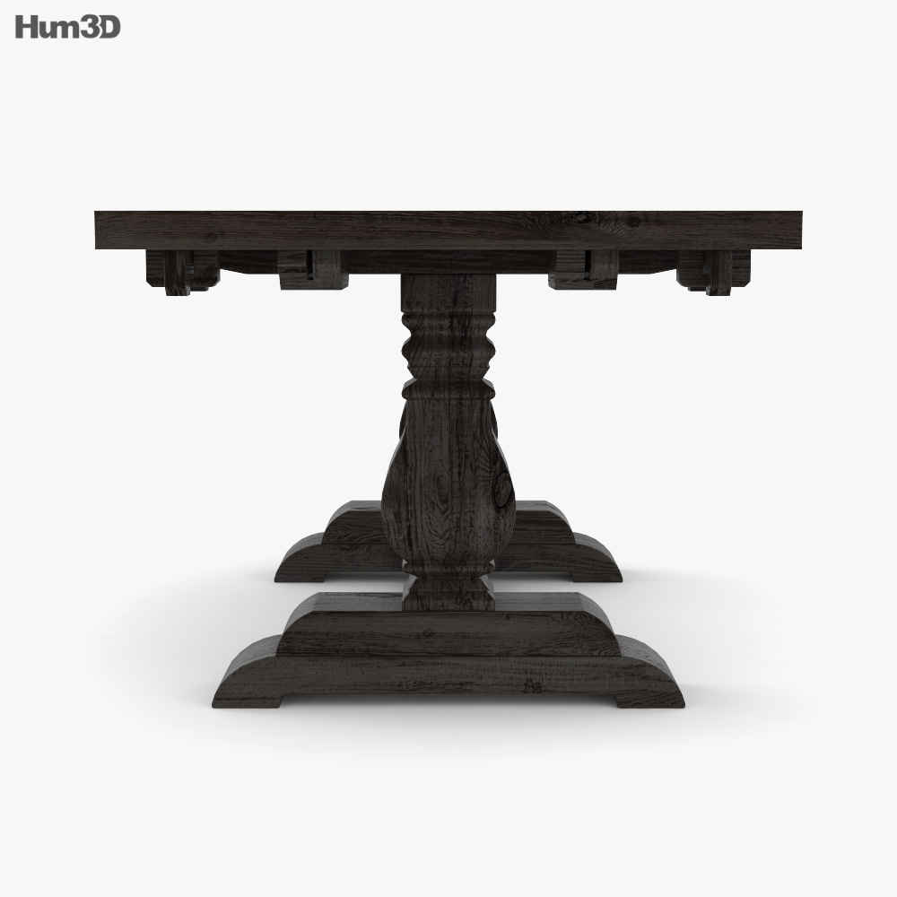 Arhaus Kensington Table 3D model - Download Table on 3DModels.org