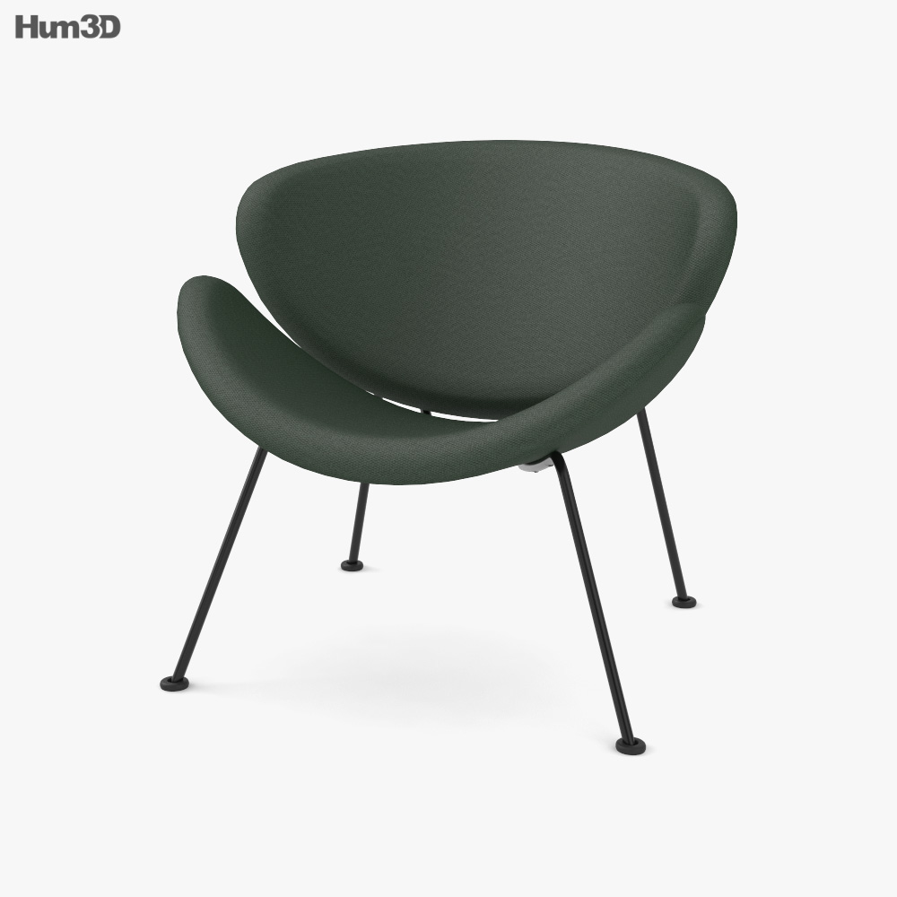 Artifort Orange Slice Chair 3D model - Download Chair on 3DModels.org