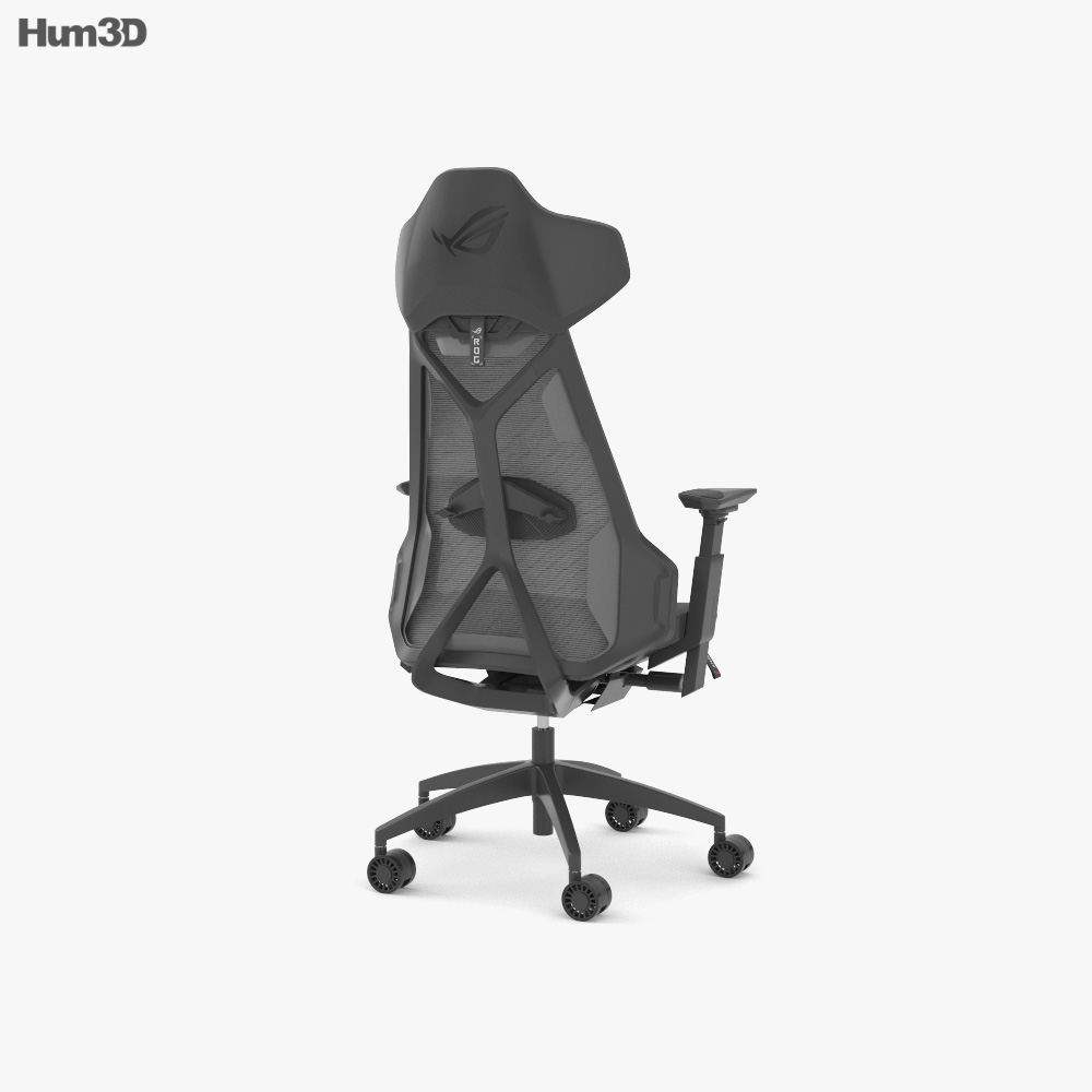 Silla Gaming Ergonómica Asus ROG Destrier Modelo 3D - Descargar Sillón ...