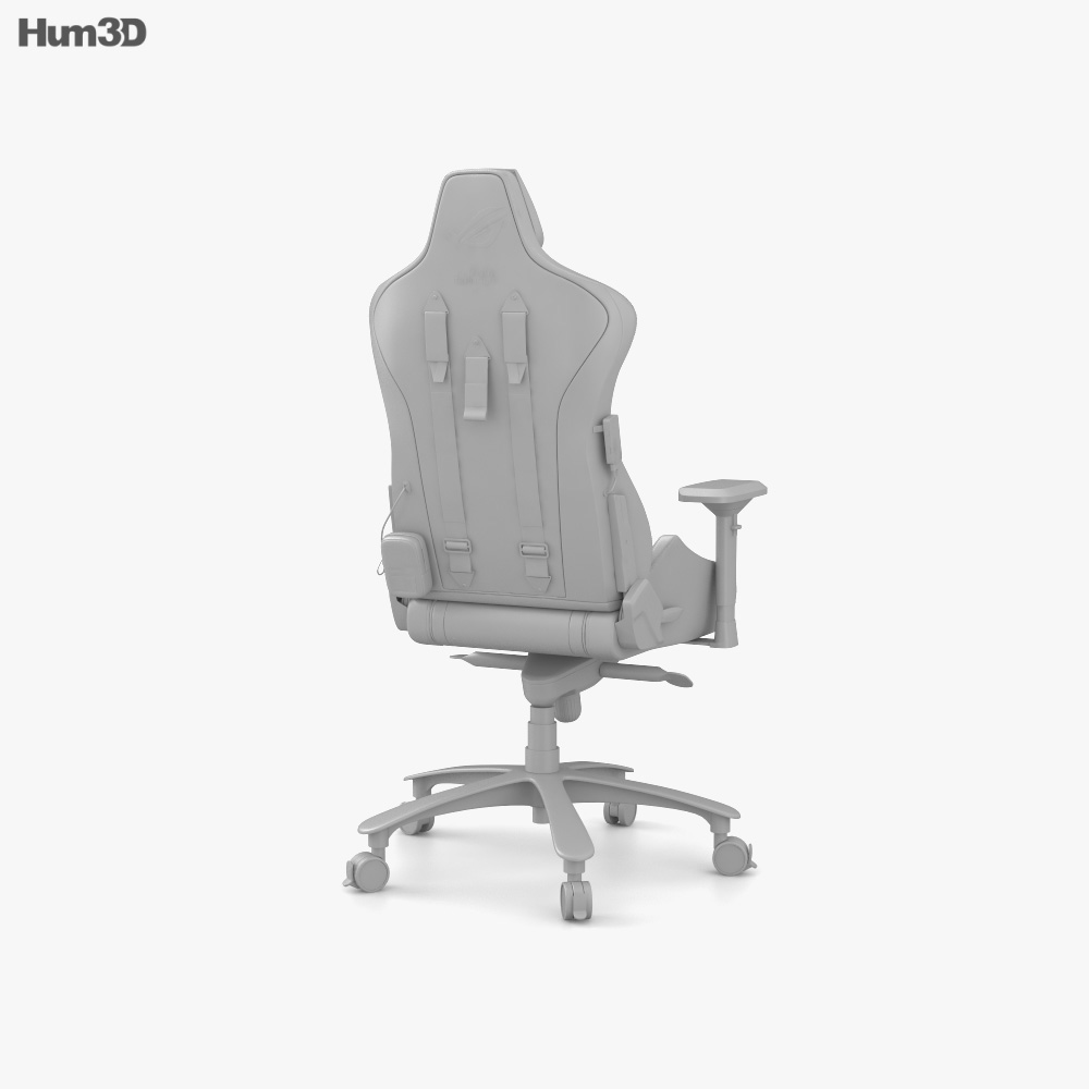 Silla Gaming Asus ROG Chariot Con Iluminación RGB Modelo 3D - Descargar ...