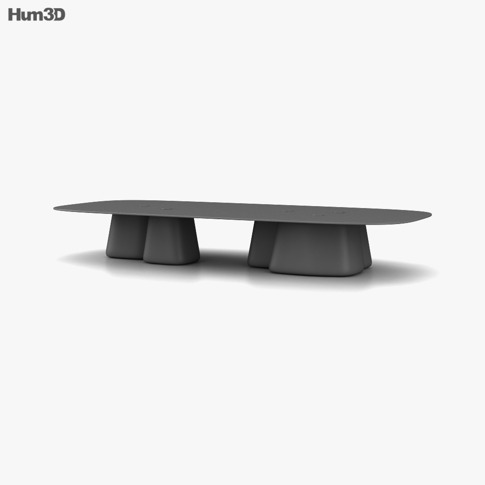 Baxter Fany Coffee table 3D model - Download Table on 3DModels.org
