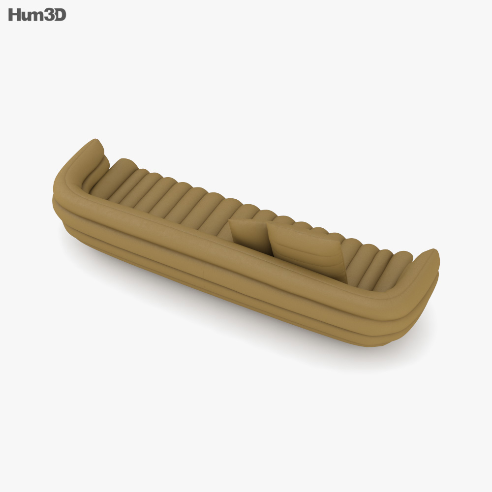 Baxter Tactile Sofa 3D model - Download Sofa on 3DModels.org