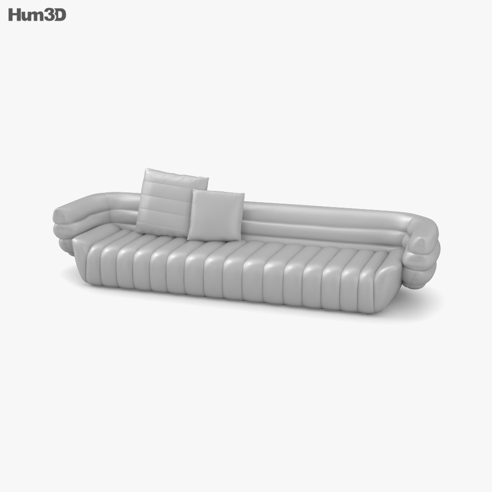 Baxter Tactile Sofa 3D model - Download Sofa on 3DModels.org