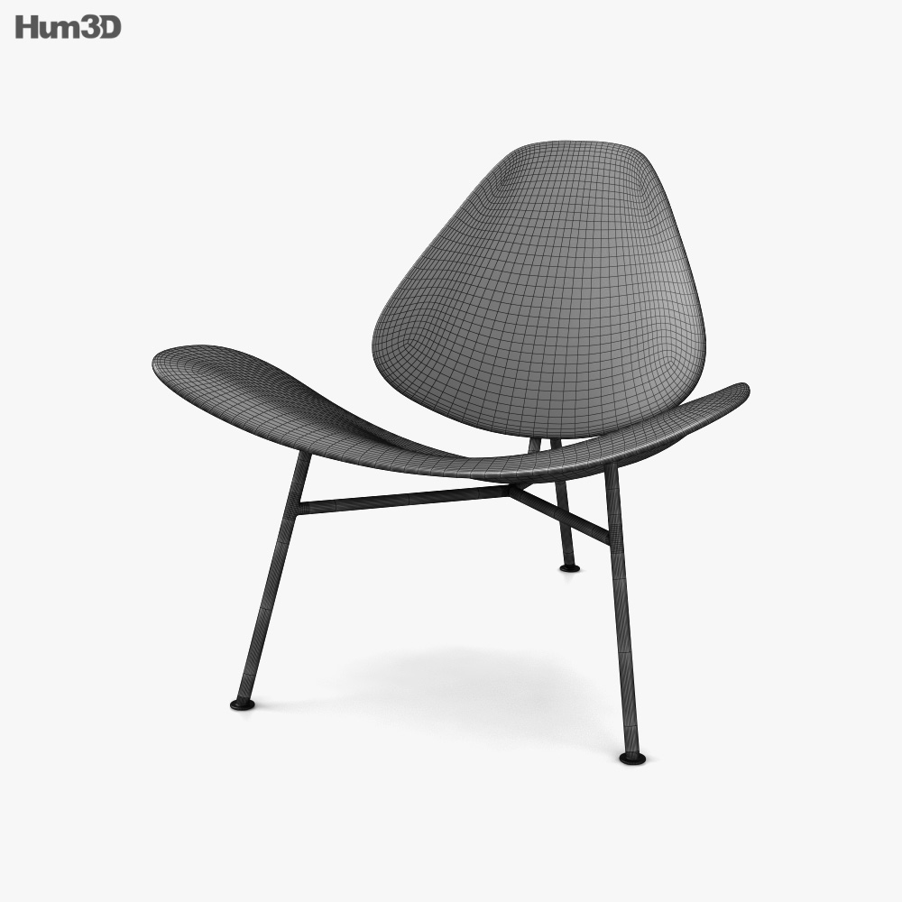 Bernhardt Design Pedersen Chair 3D model - Download Chair on 3DModels.org