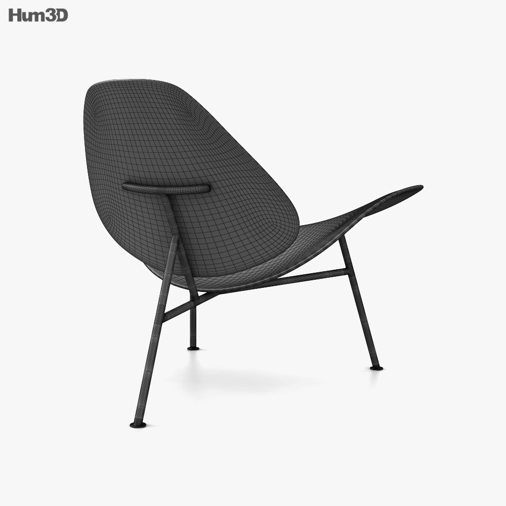 Bernhardt Design Pedersen Chair 3D model - Download Chair on 3DModels.org