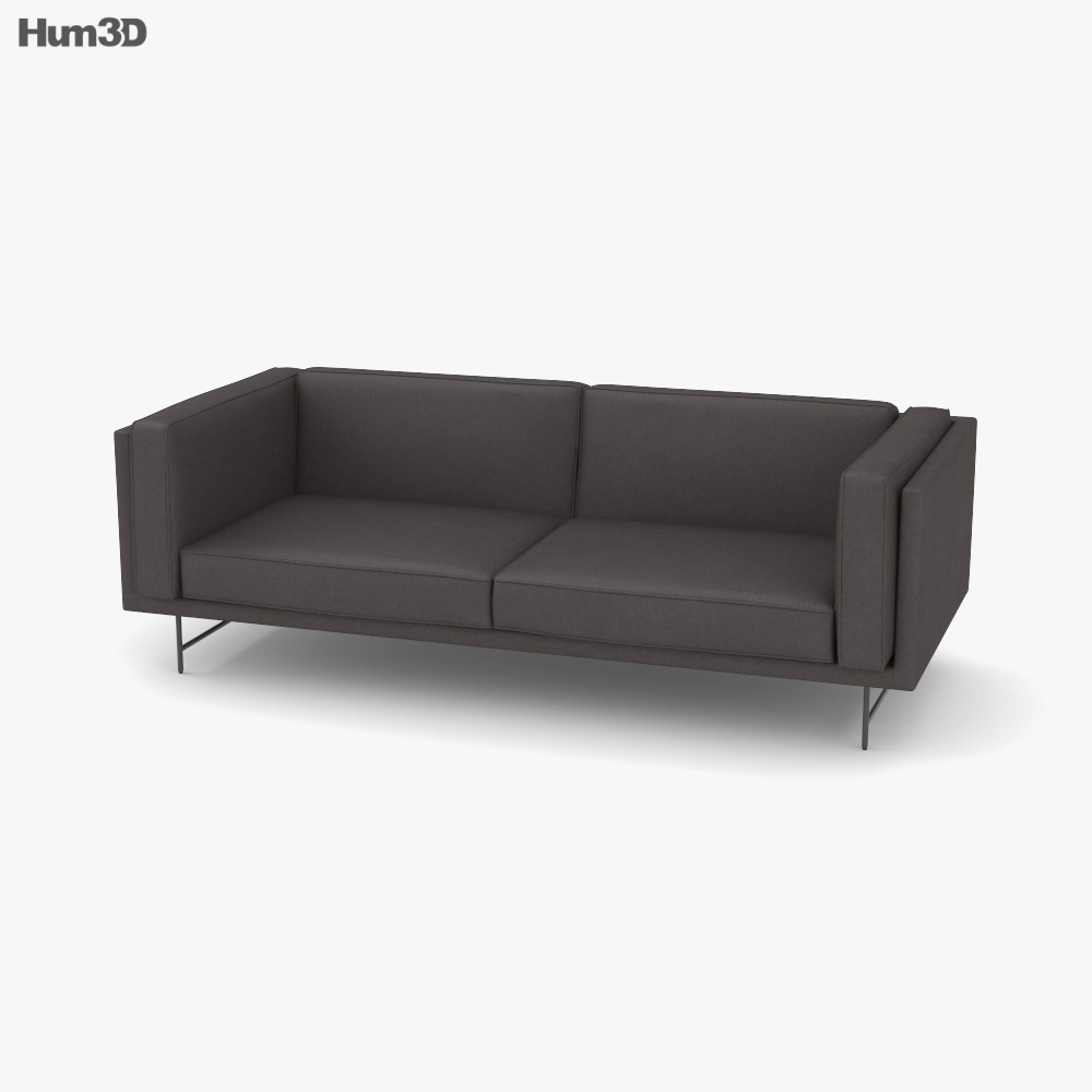 Bludot Bank Sofa 3D model - Download Sofa on 3DModels.org