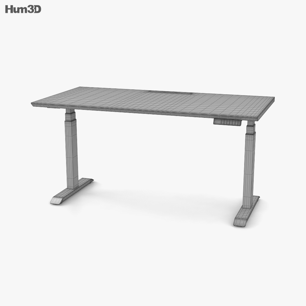 Branch Standing Desk 3D model - Download Table on 3DModels.org