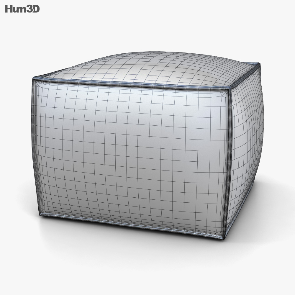 Calligaris Soap Ottoman 3D model - Download Ottoman on 3DModels.org