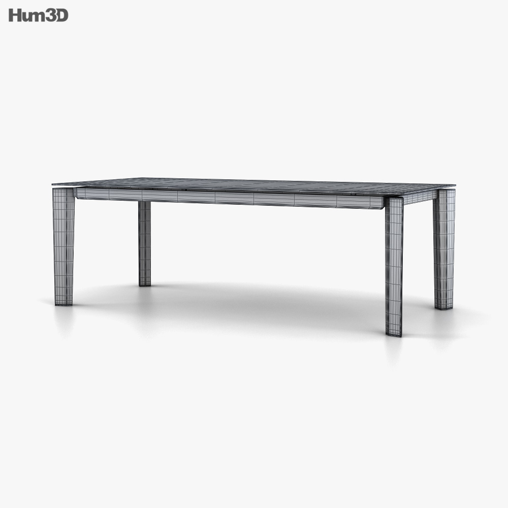 Calligaris Delta Table 3D model - Download Table on 3DModels.org