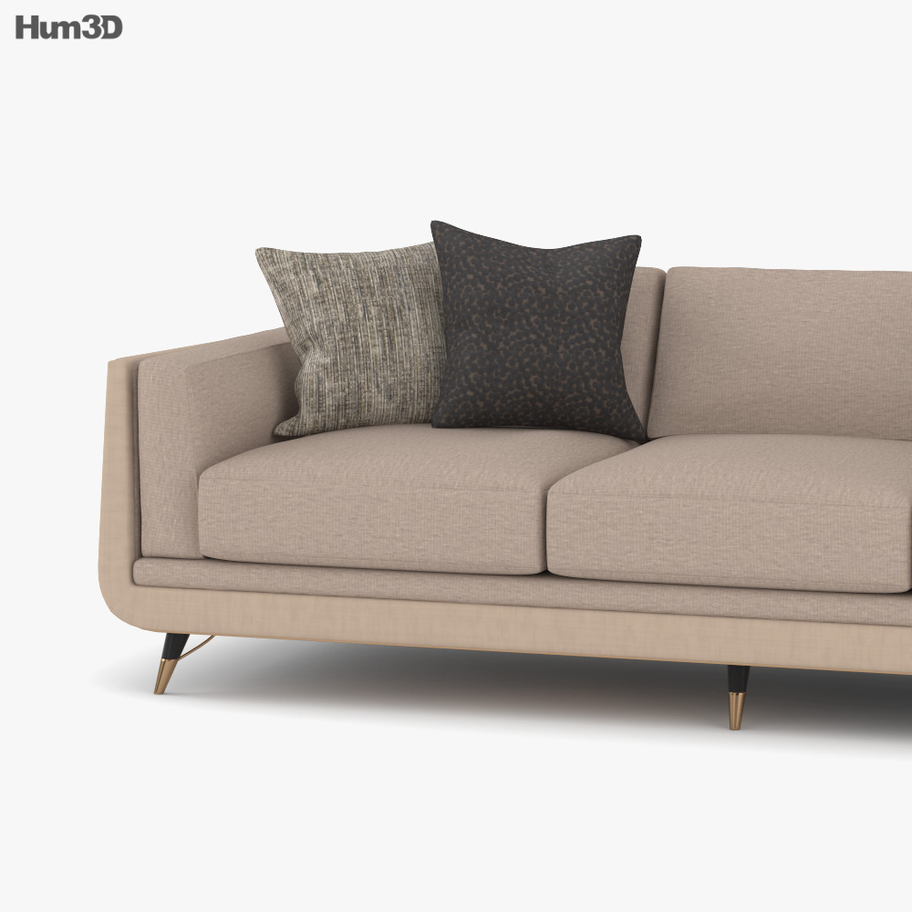 Caracole Hold Me Up Sofa 3D model - Download Sofa on 3DModels.org