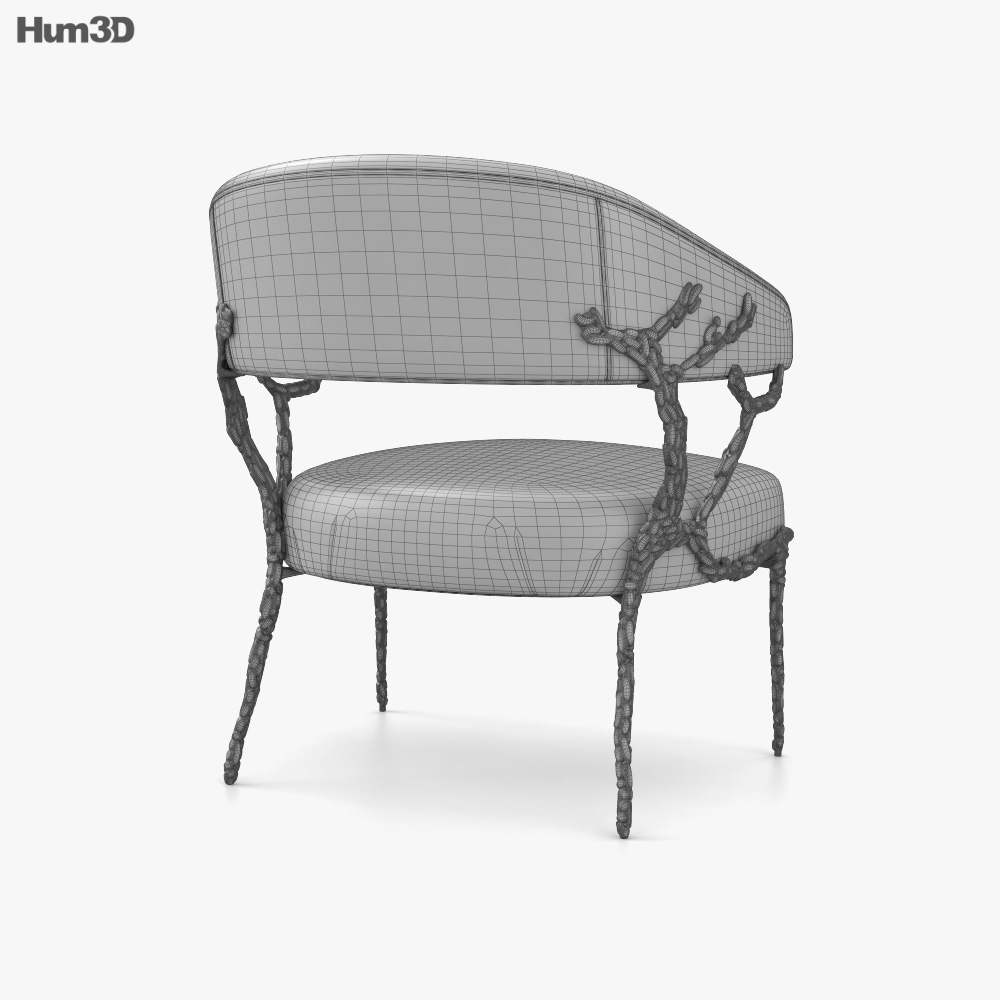 Caracole Glimmer Of Hope Chair 3D model - Download Chair on 3DModels.org