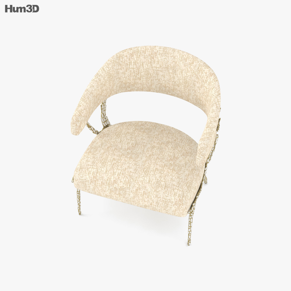Caracole Glimmer Of Hope Chair 3D model - Download Chair on 3DModels.org