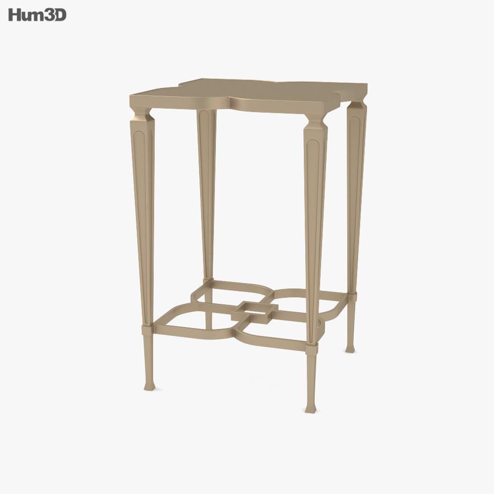 Caracole Lucky Charm Side table 3D model - Download Table on 3DModels.org