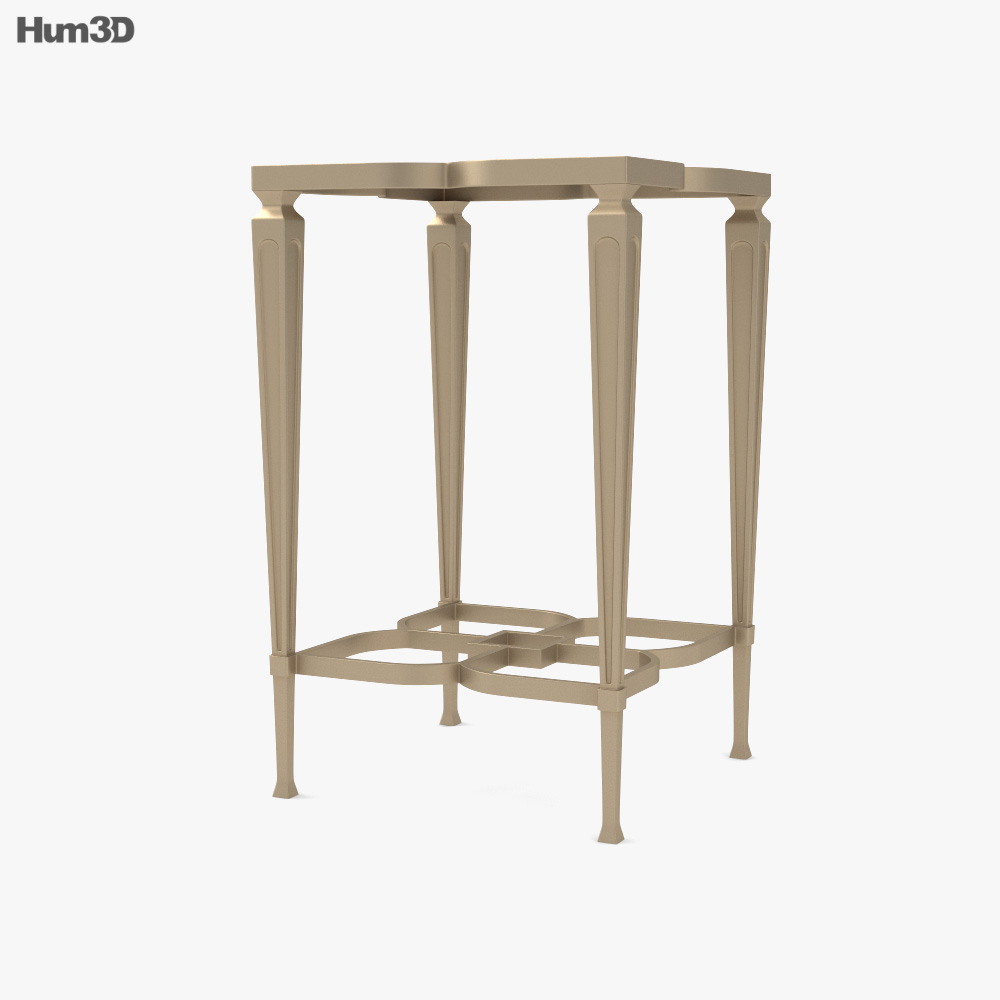 Caracole Lucky Charm Side table 3D model - Download Table on 3DModels.org
