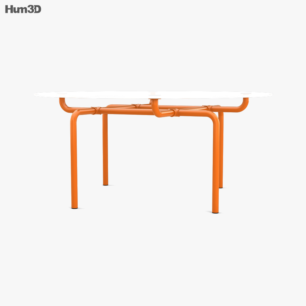 Cassina Edison Table 3D model - Download Table on 3DModels.org