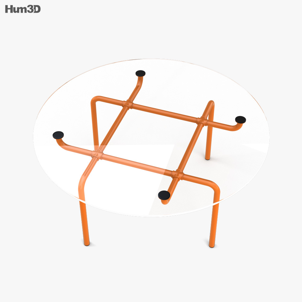 Cassina Edison Table 3D model - Download Table on 3DModels.org