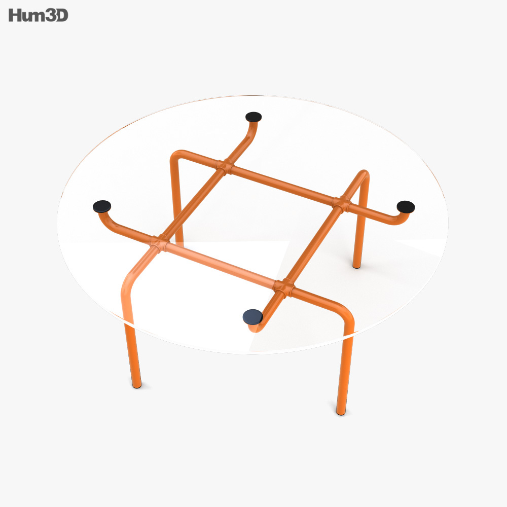 Cassina Edison Table 3D model - Download Table on 3DModels.org