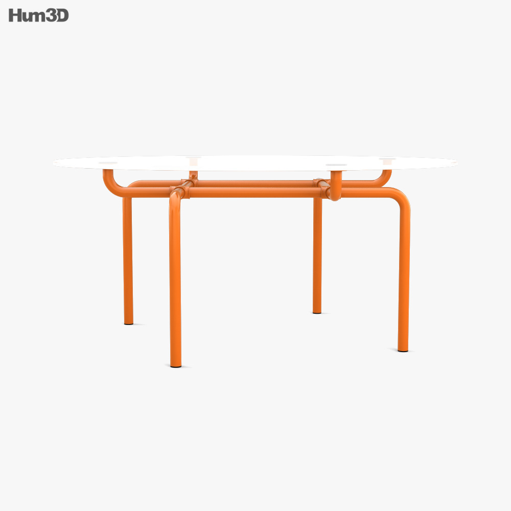 Cassina Edison Table 3D model - Download Table on 3DModels.org