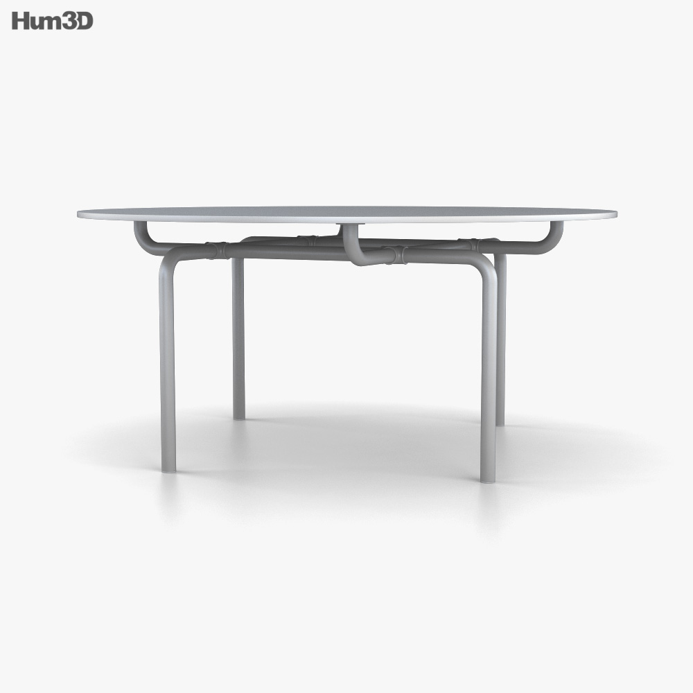 Cassina Edison Table 3D model - Download Table on 3DModels.org